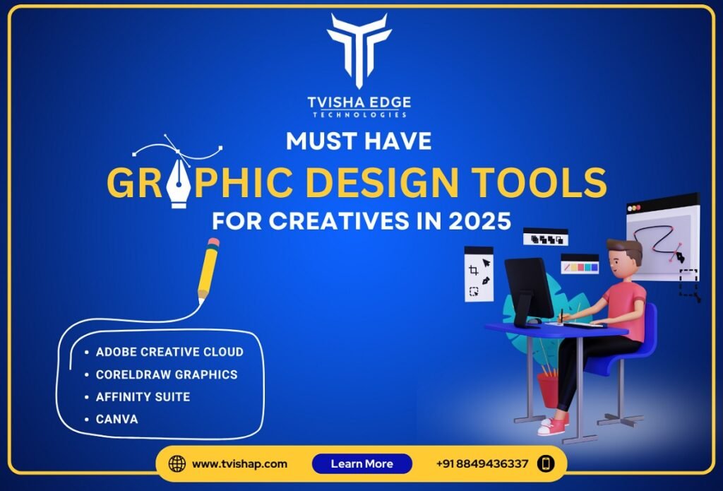 Must Have Graphic Design Tools for Creatives in 2025
